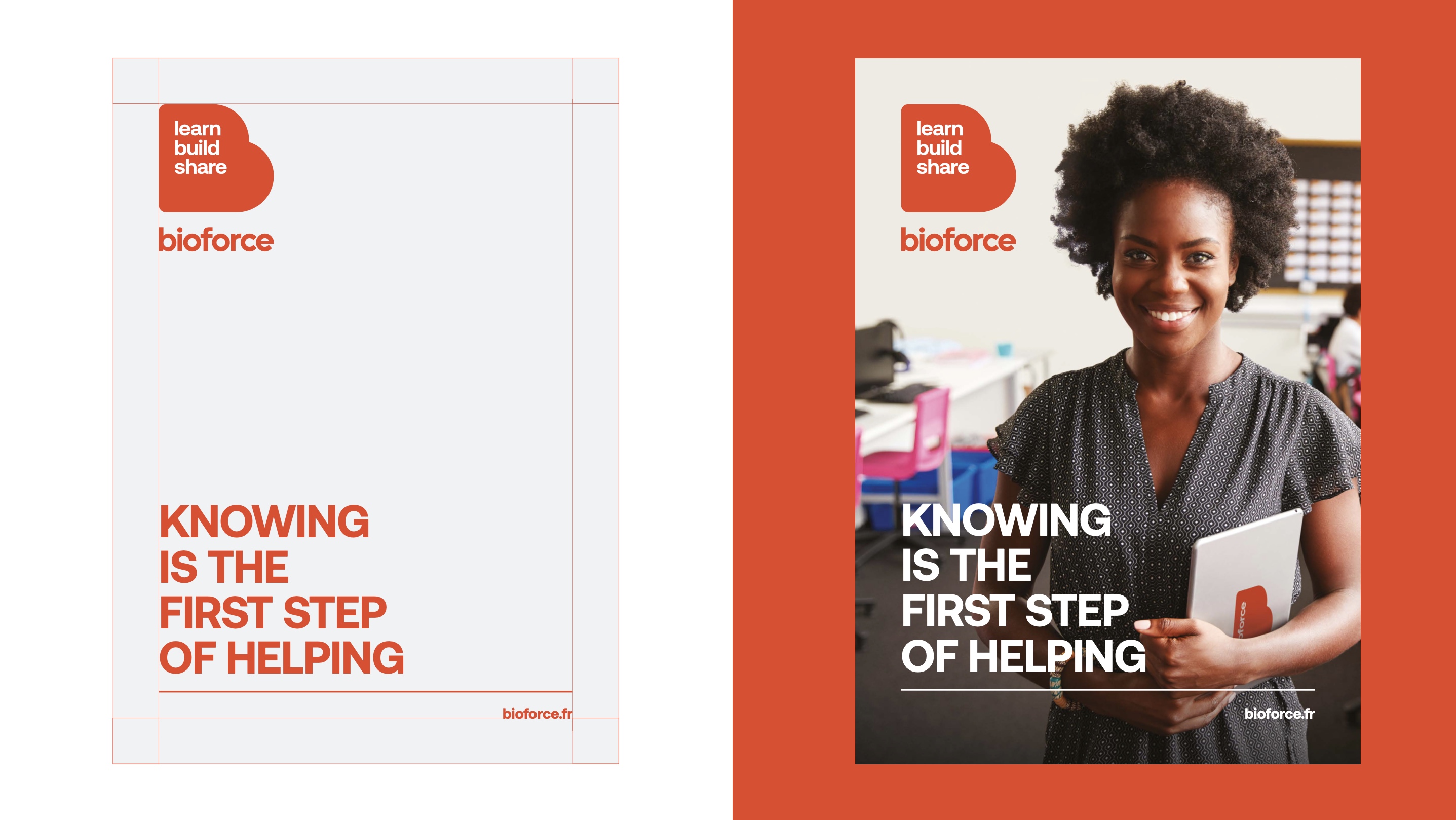 Agence de communication Lyon, Montréal, Genève - Bioforce x Hula Hoop